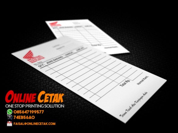 Cetak Nota Murah di Surabaya - Masisol Print Cetak Nota Murah di Surabaya - Masisol Print